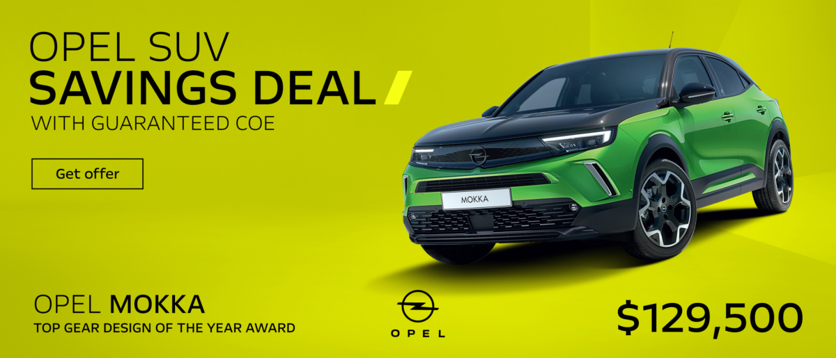 Opel SUV Savings Deal - Opel Singapore