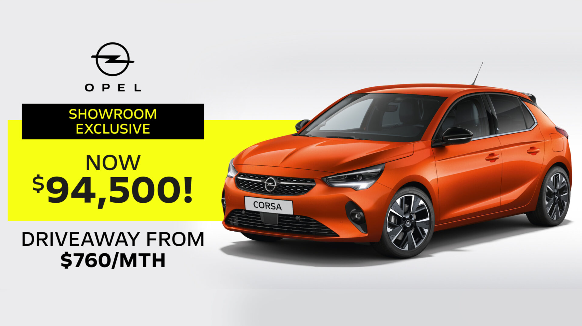 Showroom Exclusive Deal: Corsa | Opel Singapore